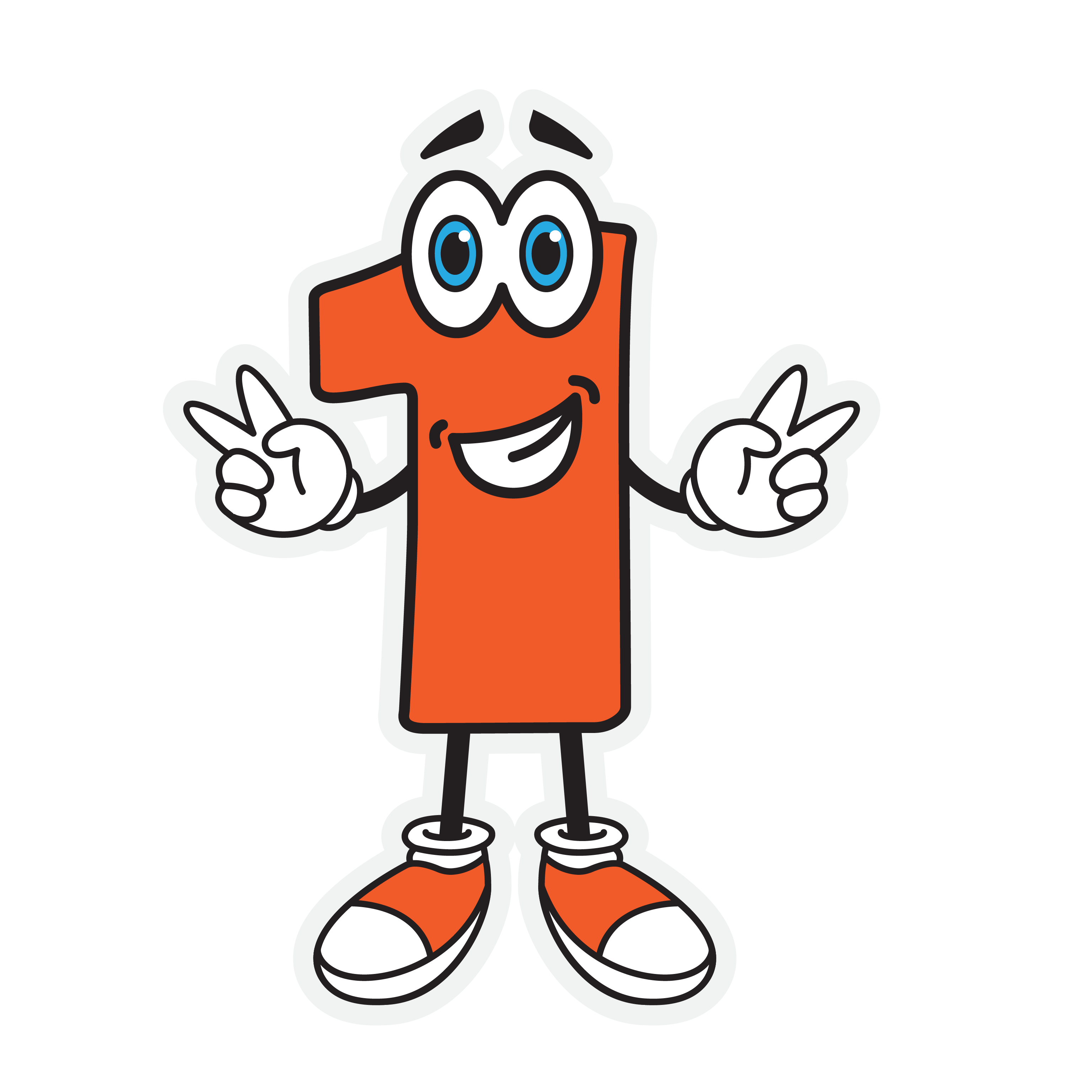 Number Stickers in SVG, PNG, AI - DrawHipo