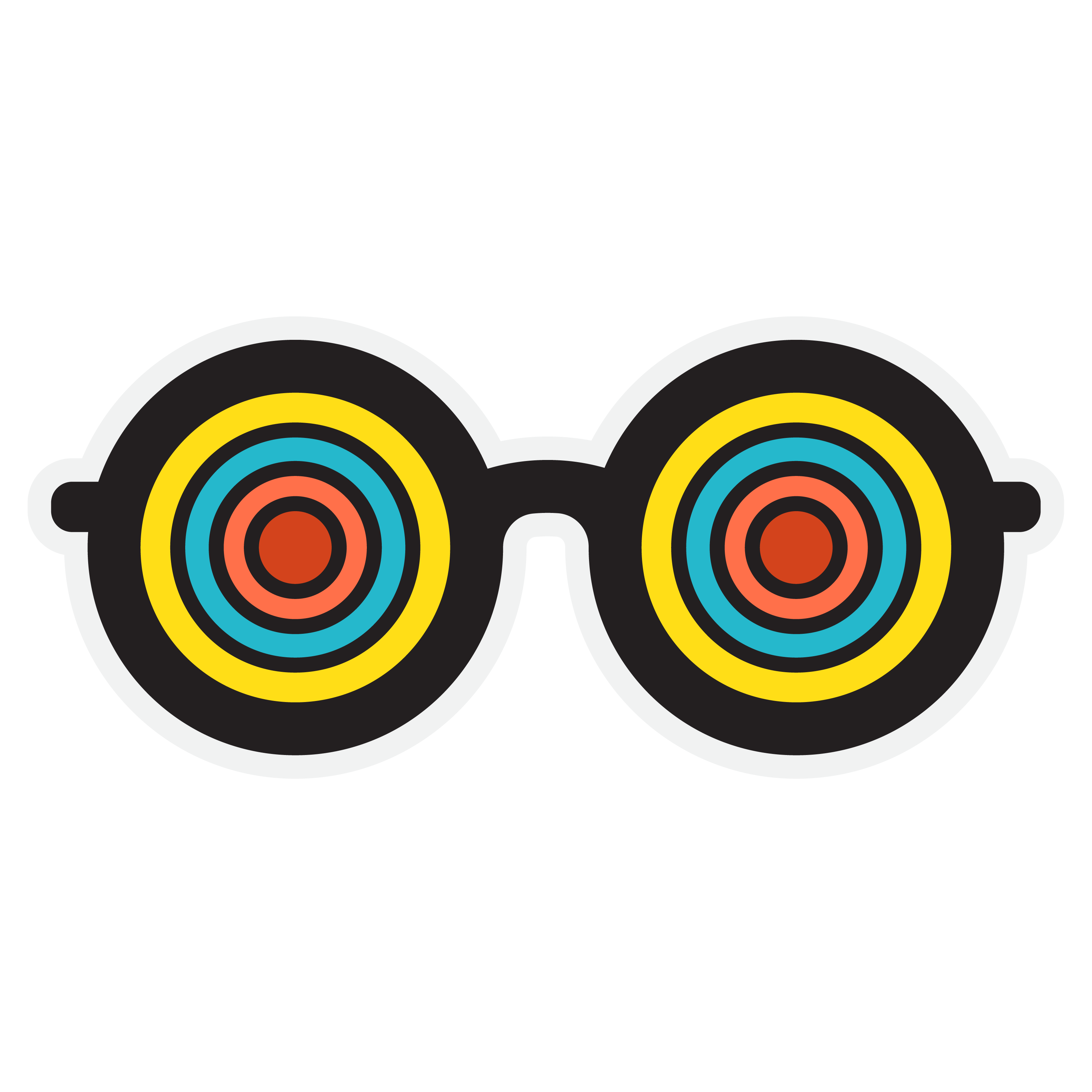 Glasses Stickers in SVG, PNG, AI - DrawHipo